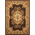 Nourison Paramount Persian Medallion Chocolate 5'3" x 7'3" Area Rug, (5 ...