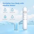 Waterdrop Alkaline Water Filter WD-ALK35, Alkaline Filter for Reverse ...
