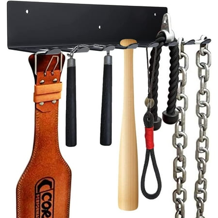 Gym Rack Organizer with Deluxe Tricep Rope Cable,Resistance Band ...