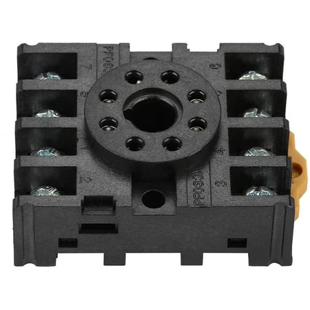 8 Pins Relay Base, Durable Power Relay Base Socket, PF083A 220V AC ...