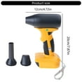 Multifunction Small Blower Fan 130000RPM Blower for 18-20V with 4 Speed ...