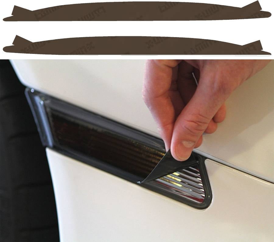 Hyundai Elantra Sedan (2021+ ) Charcoal Rear Marker Covers - Walmart.com