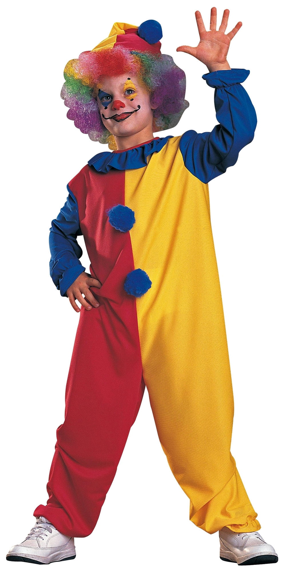 Child's Haunted House Clown Costume Medium - Walmart.com