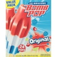 Bomb Pop Original Freeze Ice Pops, Frozen Freezer Dessert, 24 Pack - Walmart.com