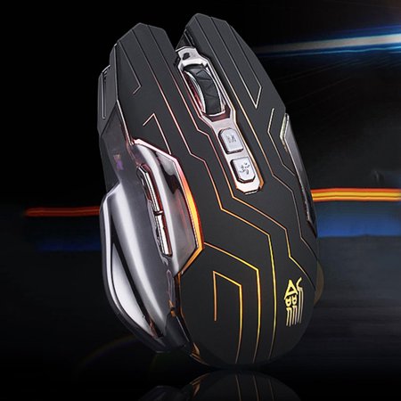 NEW X10 LED USB Wired Optical Game Mouse Gaming Adjustable PC Laptop 8 ...