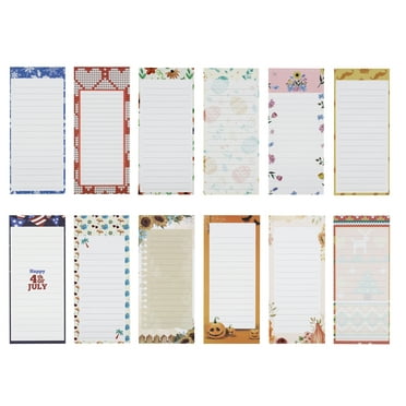 Current's Seasonal Birds Magnetic Notepads - Set of 12 Mini Memo Pads ...