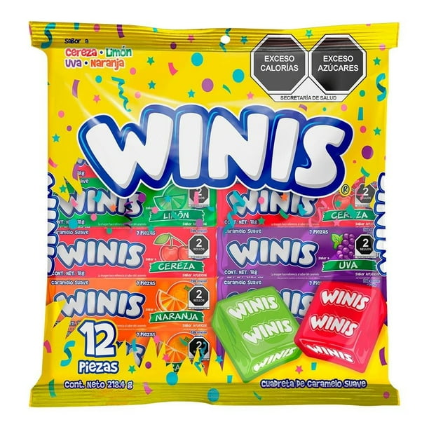 Caramelo suave Winis 12 pzas | Walmart en línea