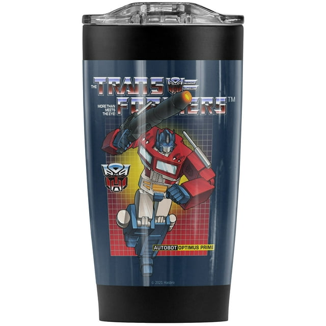 Transformers/Optimus Prime Stainless Steel Tumbler 20 oz Coffee Travel ...