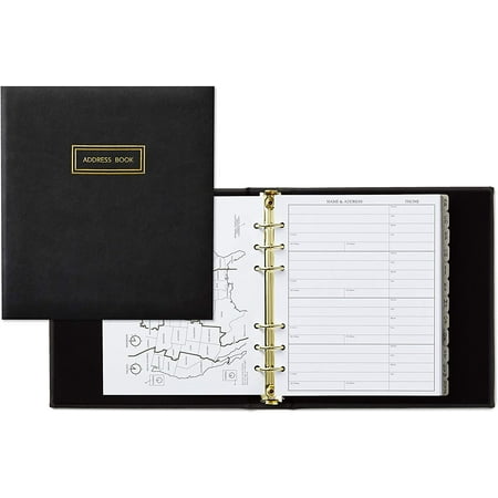 Hallmark Refillable Address Book (Charcoal) - Walmart.ca