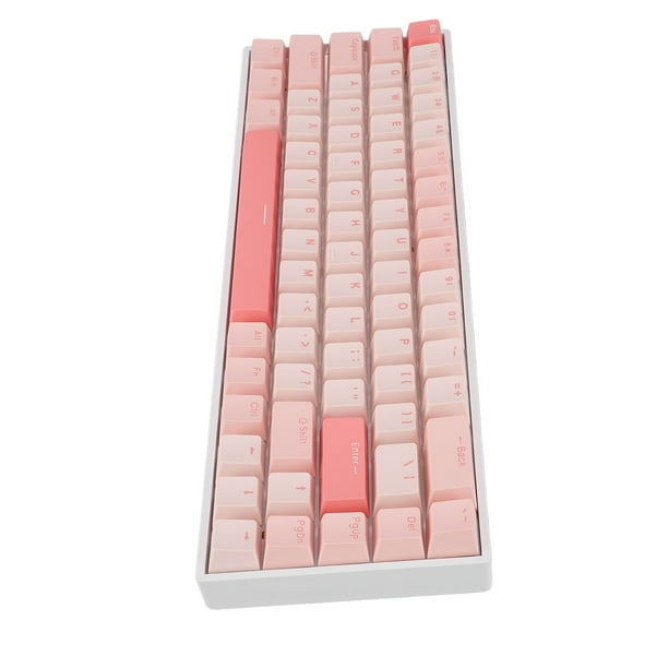 USB C Wired Mechanical Keyboard, RGB Backlit Gaming Keyboard Ergonomic ...