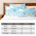 Blue Sky Throw Pillow Covers 16 x 16 Inch Pillow Covers Set of 2 ...