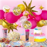 Packed Party "Good AS Gold" Gold Mylar and Confetti Balloon Mixed ...