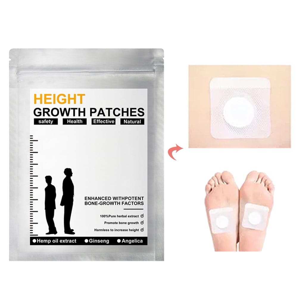 Buy 8pcs Height Enhancer Treatment Grow Taller Foot Patch Adults ...