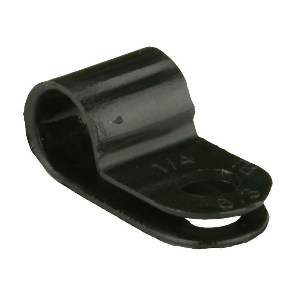 Black Cable Clamps 3/8 Inch - Package of 100 - Walmart.com - Walmart.com