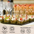 100CT Mini Gold Forks 4 Inch Small Plastic Gold Dessert Forks ...