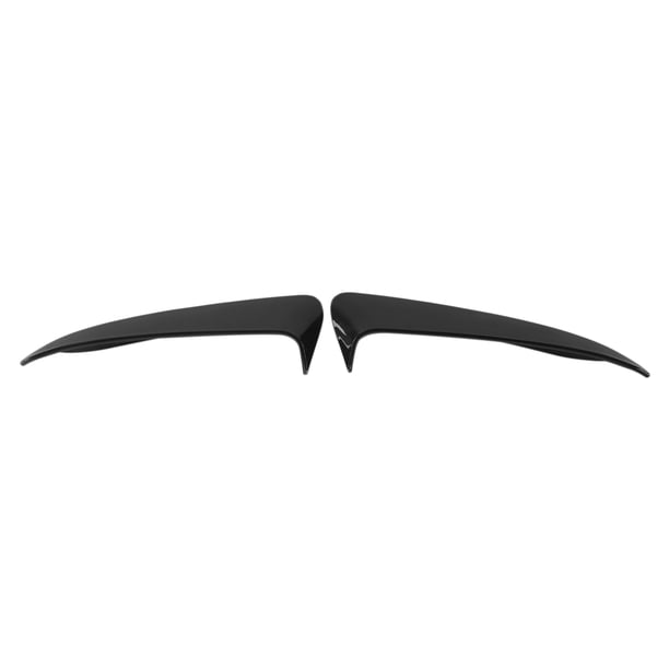 Rear Bumper Air Vent Trim, Rear Bumper Vent Splitter Black Simple ...