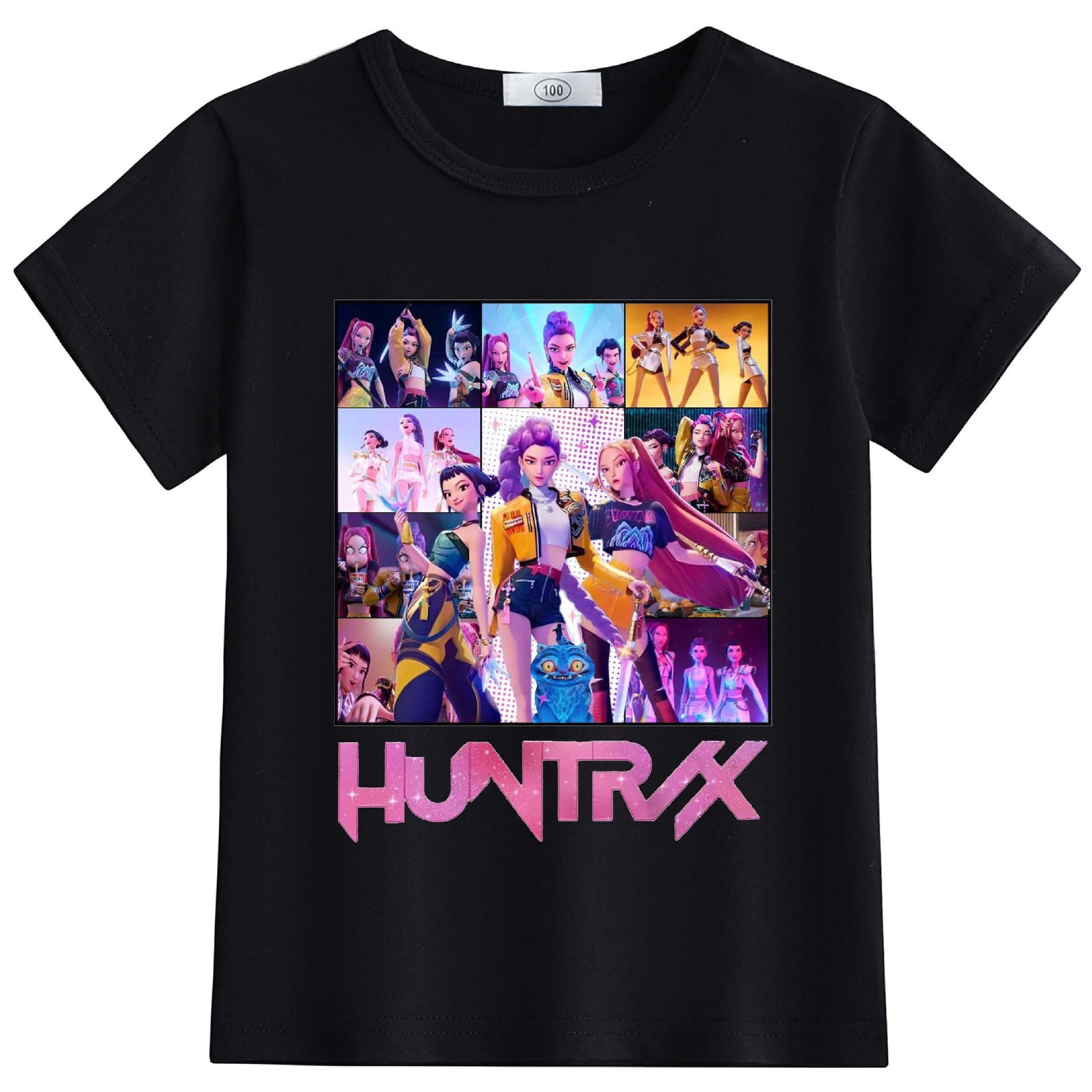 Click here for Svbnaue Summer Girls Printed Short Sleeve Round Ne... prices