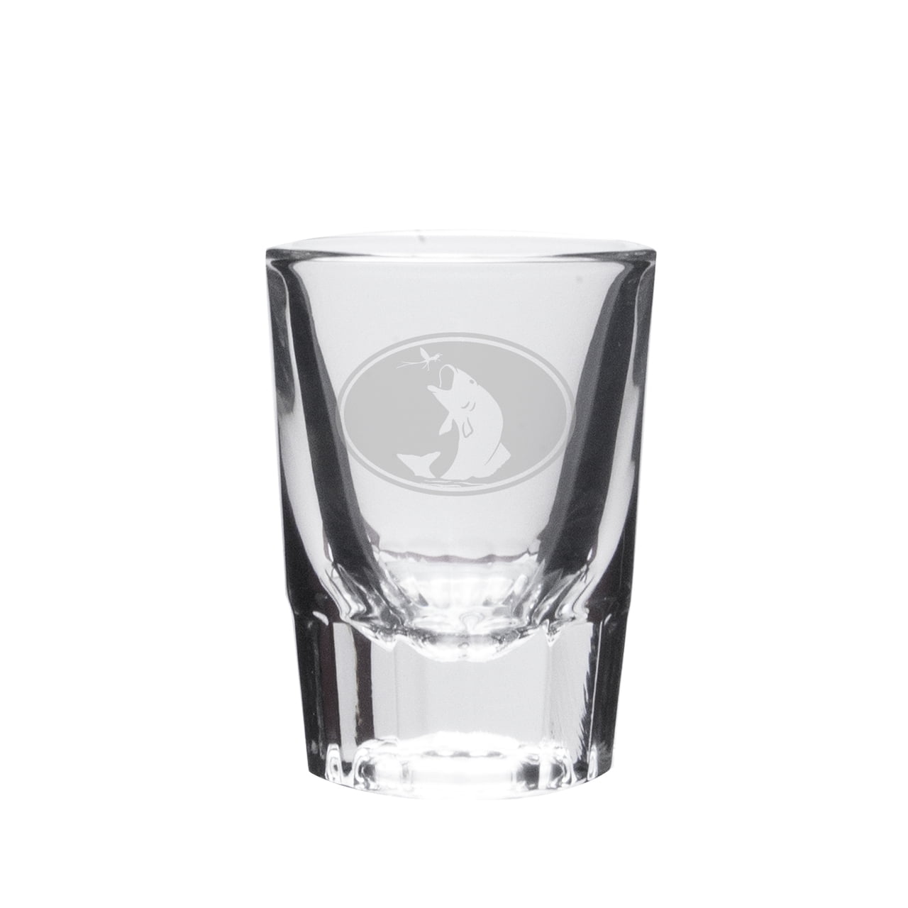 Fly-fish Deep Etched Crystal Shot Glass - Walmart.com