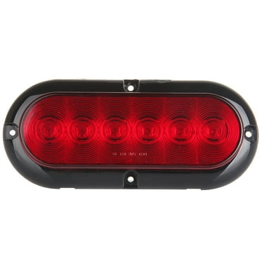 Grote 53122 Stop/Tail/Turn Red Led Oval Kit(53962+92420+67005 ...