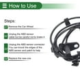 ABS Wheel Speed Sensor ABS Sensor Anti-lock Braking System Sensor No ...