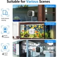 3MP Window Cameras for , Camera, Full Color Night Vision, AI Human ...