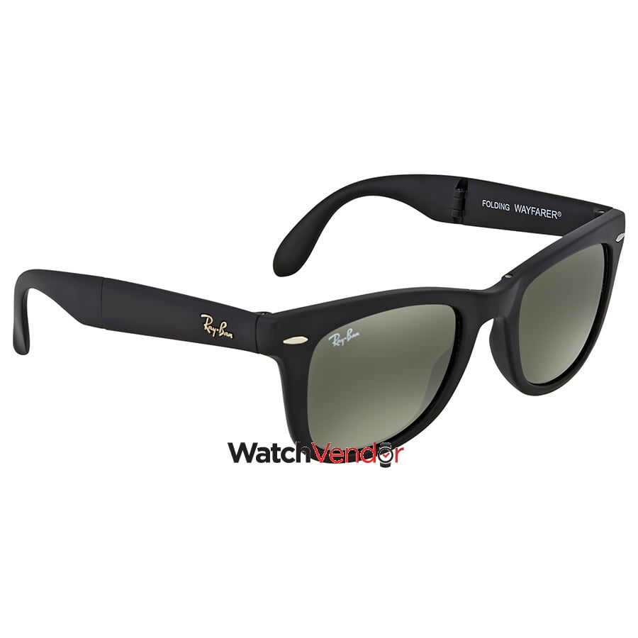 Ray-Ban Men's Gradient Wayfarer RB4105-601S-50 Black Sunglasses ...