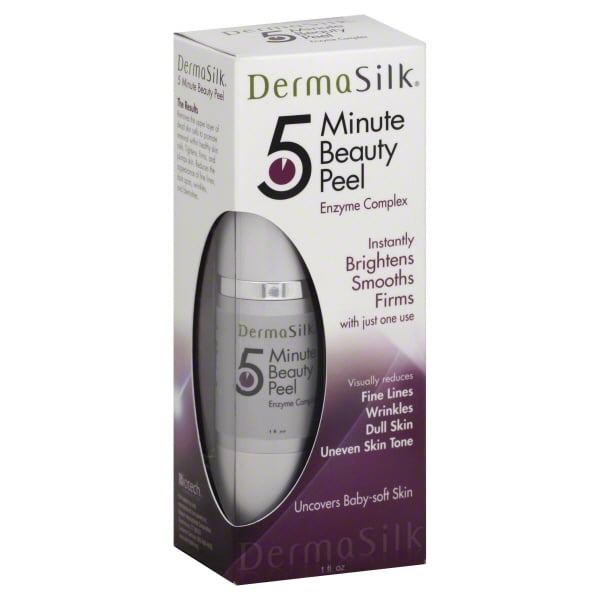 DermaSilk 5 Minute Beauty Peel 1 oz Enzyme Complex - Walmart.com