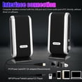 Computer Speaker USB Powered Multimedia Small Desktop Speaker with ...