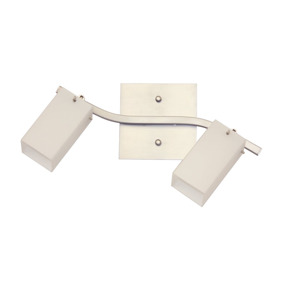 Whitfield 2-Light Brushed Pewter Track Light - Walmart.com - Walmart.com