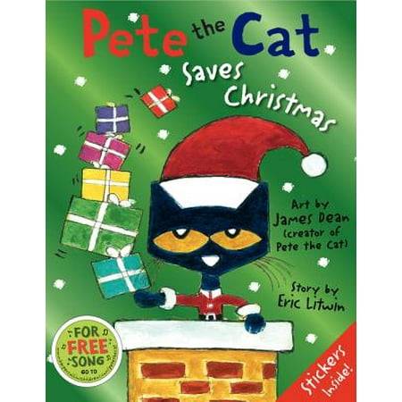 Pete the Cat Saves Christmas (Hardcover) - Walmart.com
