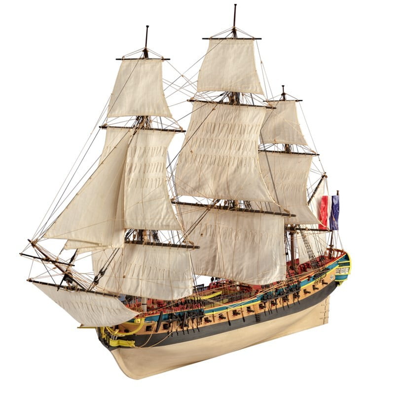 Disar Models French Frigate Hermione Ship Kit - Walmart.com