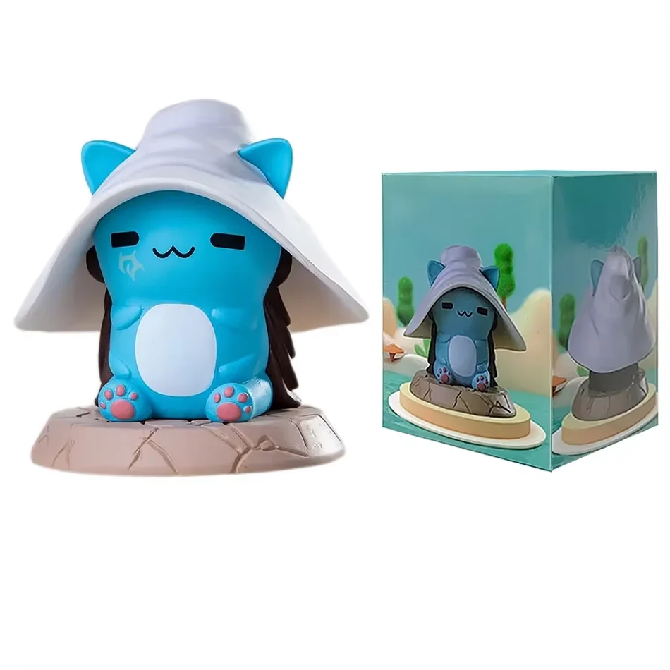 Anime Q Mini personnage de jeu loup guerre fantôme Mei Linna Mini ...