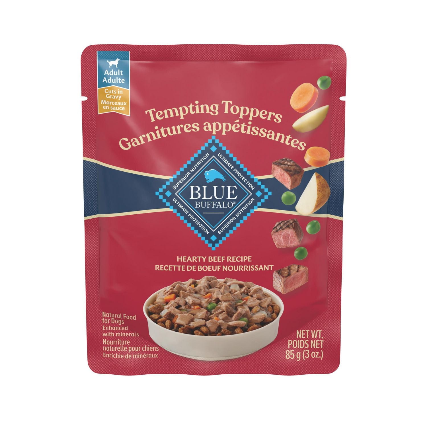 Click here for Blue Buffalo Tempting Toppers Natural Wet Dog Food... prices