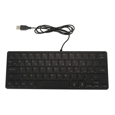 64 Keys Keyboard, Plug And Play 64 Keys Gaming Keyboard 60% Layout RGB ...