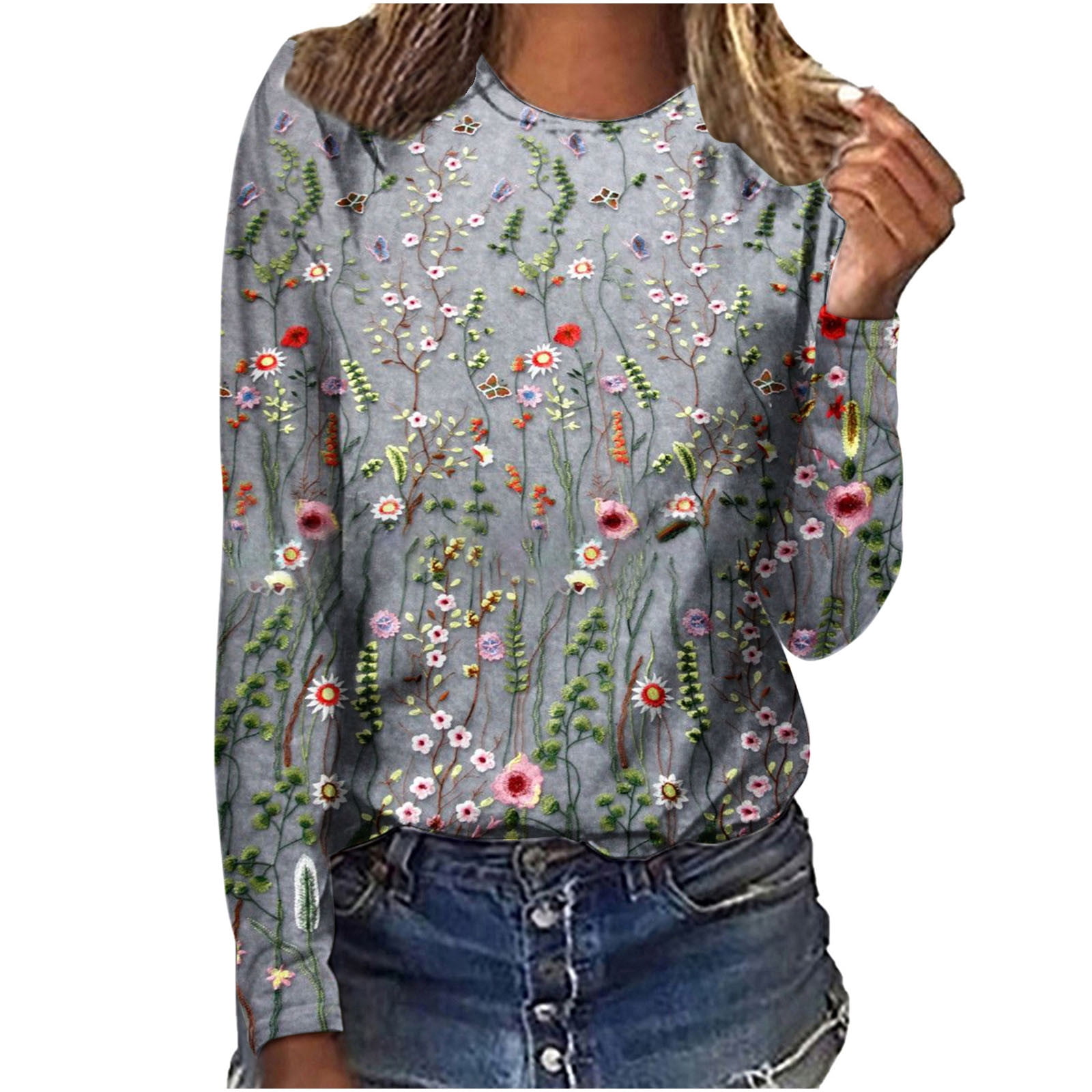 Click here for Unbranded Womens Long Sleeve Tops Womens Fashion L... prices