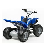 12 Volt Yamaha Raptor ATV Battery Powered Ride-on - Blue and White ...