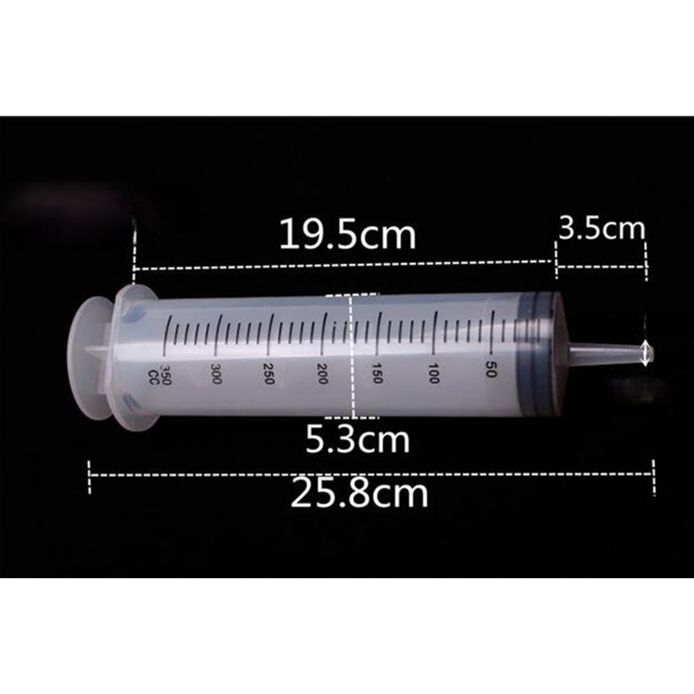 Litake Plastic Syringe Multi-function Large Capacity Syringe Thick ...