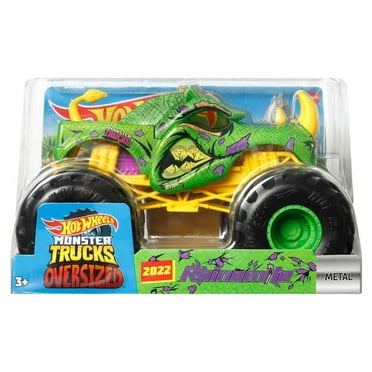 Hot Wheels Monster Trucks Arena Smashers Swamp Chomp Playset with 1 Toy ...