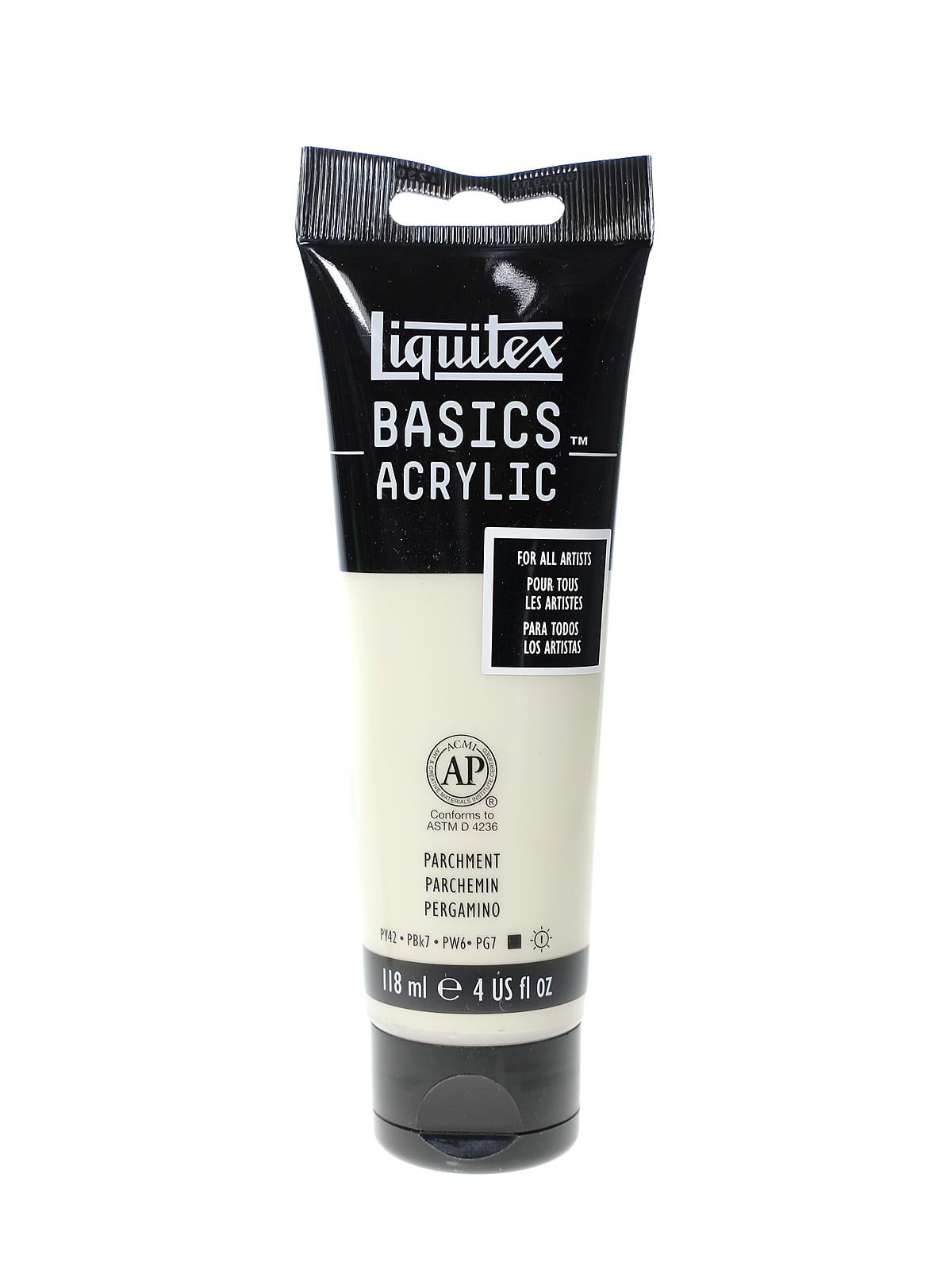 Basics Acrylics Colors parchment, 4 oz., tube (pack of 3) - Walmart.com