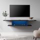 FITUEYES Floating TV Stand with Storage for TVs up to 60", Black ...