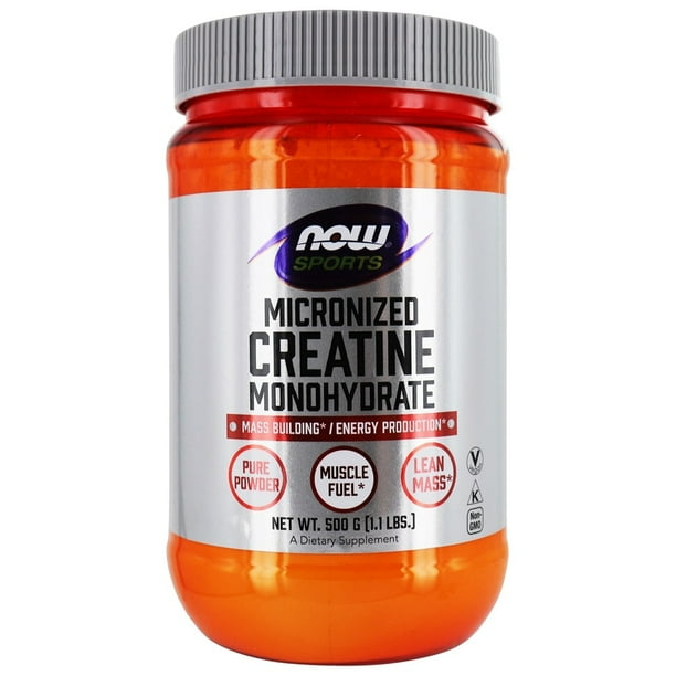 NOW Foods - NOW Sports Micronized Creatine Monohydrate Pure Powder - 1. ...