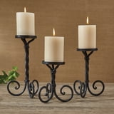 Park Designs Scroll Pillar Holder Set of 3 - Walmart.com