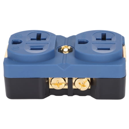 QIILU Pure Copper Duplex Receptacle,Monosaudio DP‑1G Audiophile Pure ...