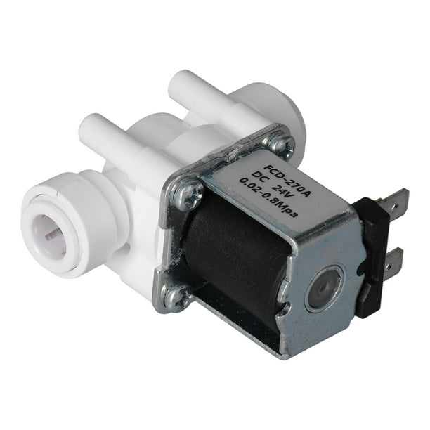 Electric Solenoid Valve, 0.02-0.8Mpa Water 3/8in Compact Normally Closed Solenoids Valves ...