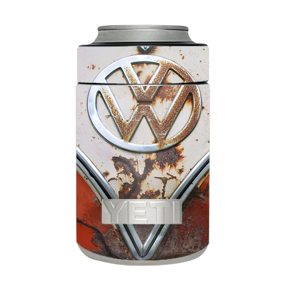 Skin Decal For Yeti 12 Oz Rambler Colster Can Cup / Vw Bus Rust, Split ...