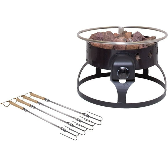 Portable Propane Fire Pit Camping