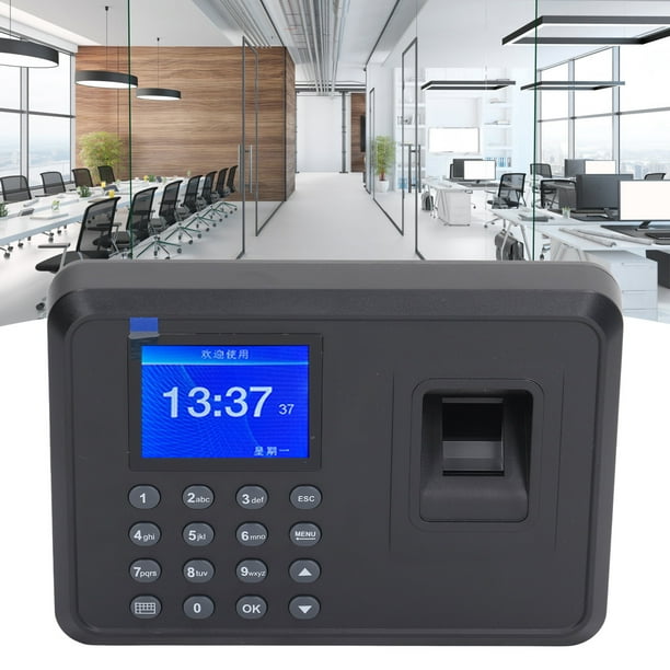 Fingerprint Time Attendance Machine Time Clock Time Clocks For ...
