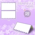 150 PCS Purple s for Table Setting,Blank s,Wedding Name Cards,Seating ...