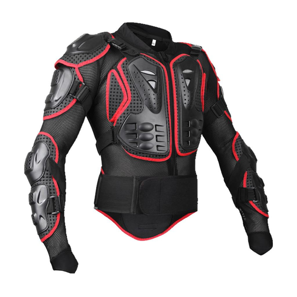 Motocross ATV Guard Shirt Jacket Back Spine Chest Shoulder - S ...
