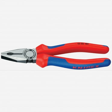 KNIPEX Tools 13 82 8, 6-In-1 Electrical Installation Pliers with ...